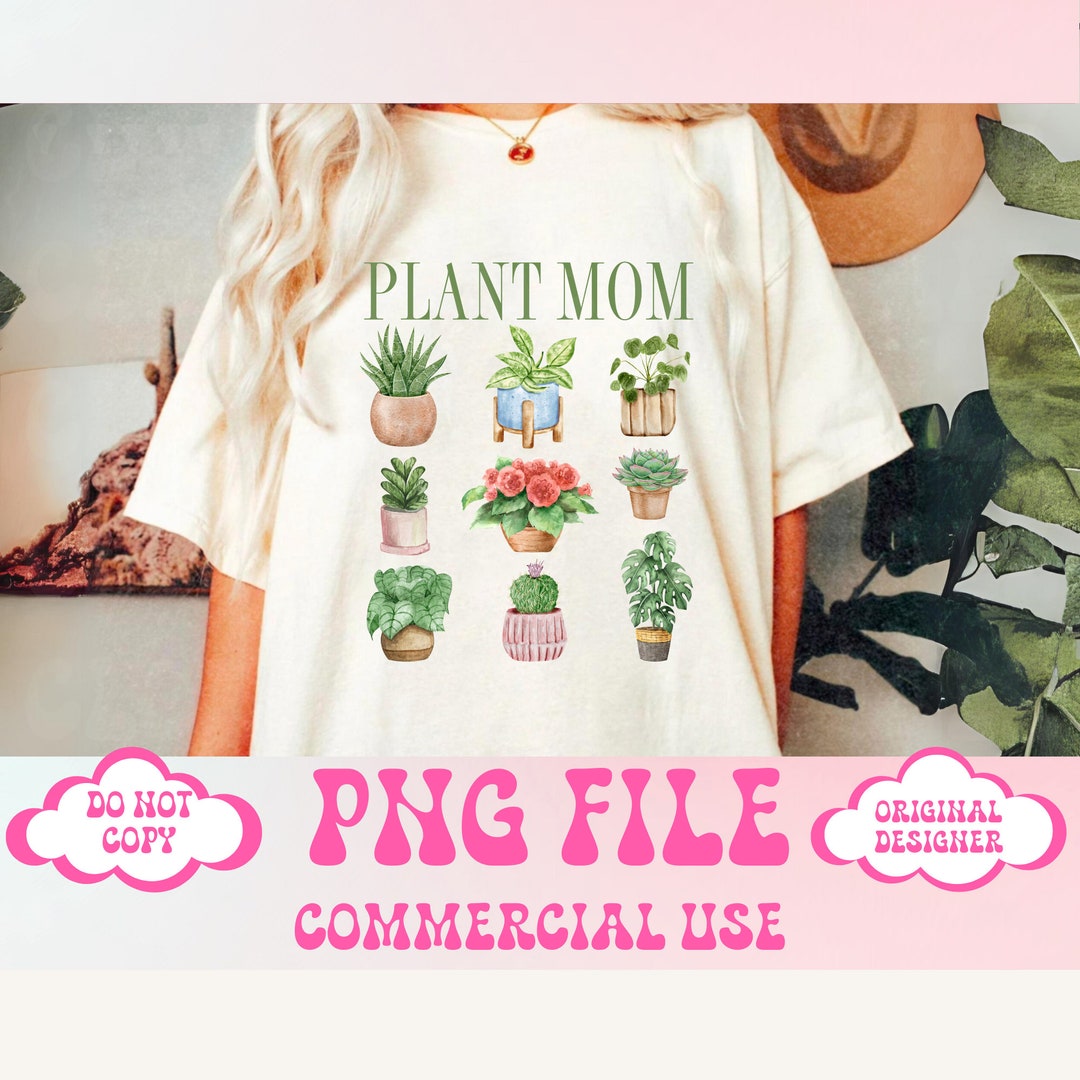 Plant Mom Png,plant Png,gardening Social Club Png,garden Girl,crazy ...