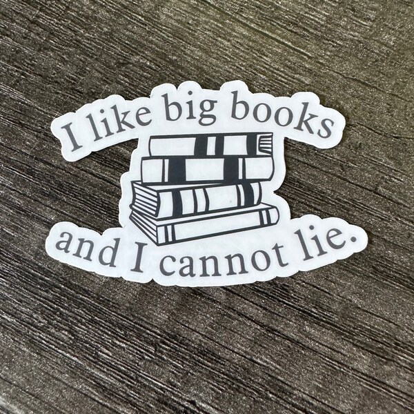 I Like Big Books - Etsy
