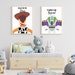 Reach for the Stars, to Infinity and Beyond, Kids Room Art Print, Toy ...