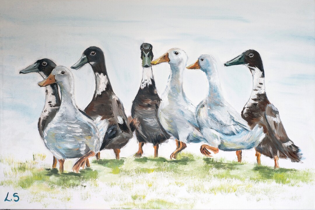 Runner Ducks Digital File JPG 12.5MB, Dimensions 9000x6000| Duck Oil ...