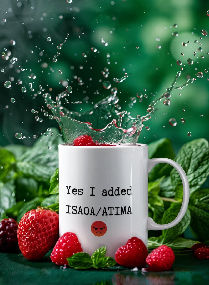 Yes I Added ISAOA/ATIMA Funny Ceramic Coffee Mug Humorous Insurance ...