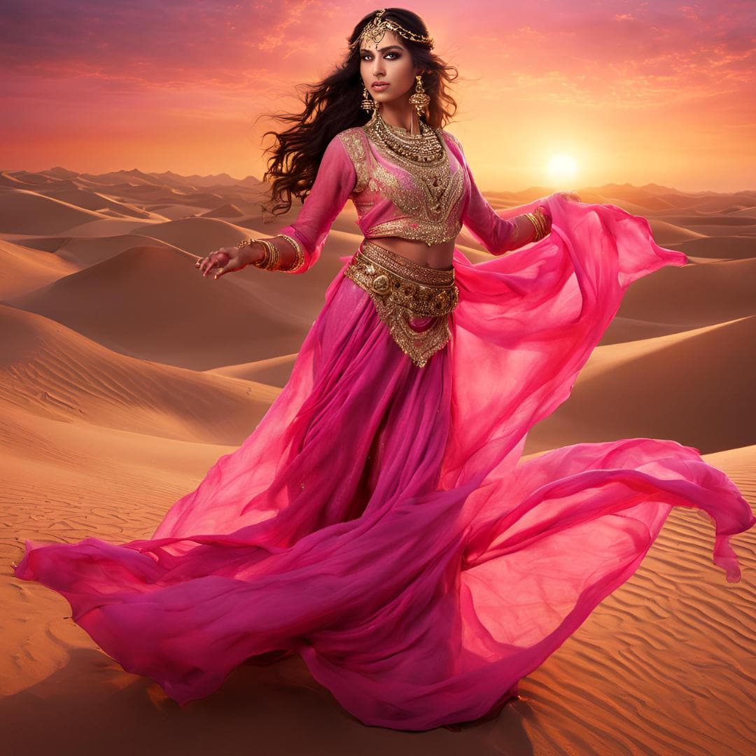 Female Djinn of Smokeless Fire - Etsy