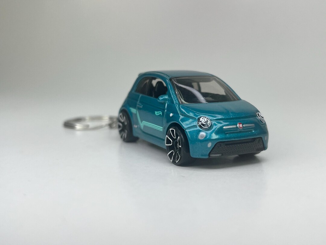 Fiat 500e Turbo Keychain - Etsy