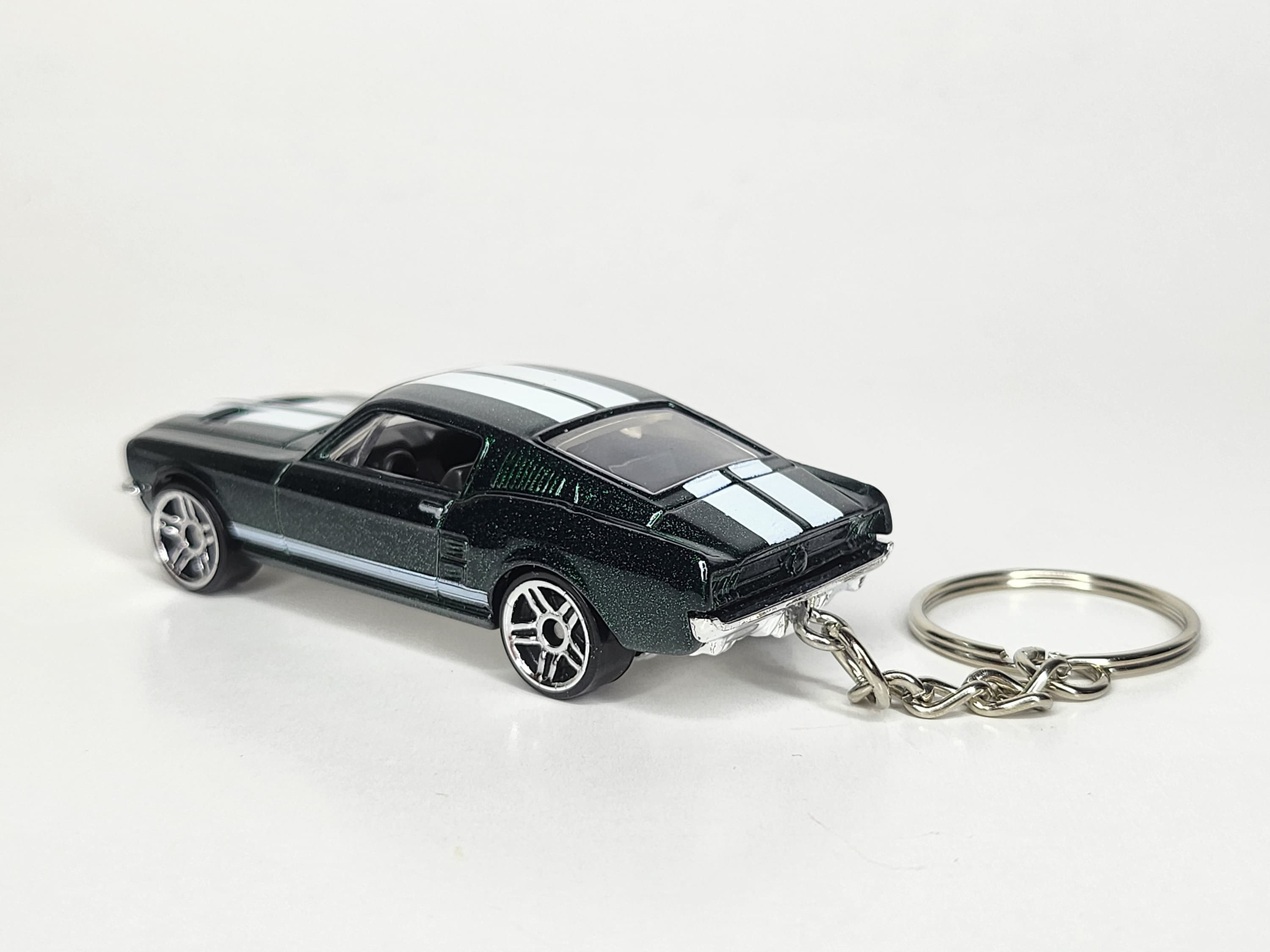 Slow and Happy 1967 Ford Mustang Fastback Keyring - Etsy