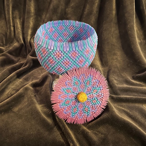 3d Origami Small Bowl