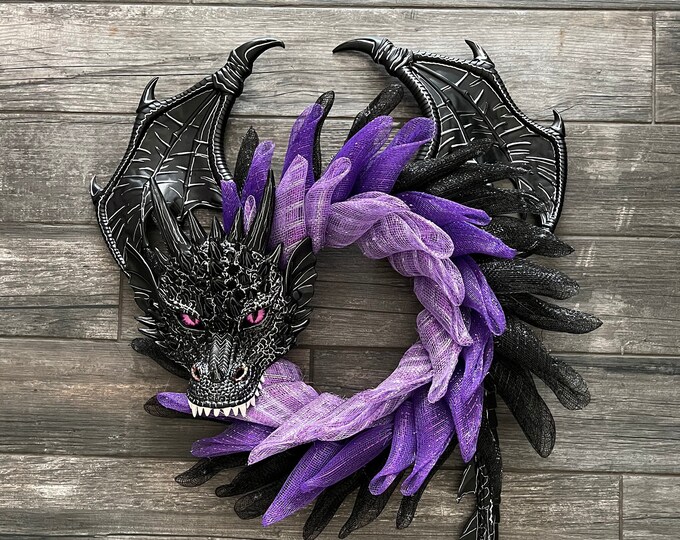 Dragon Wreath - Etsy