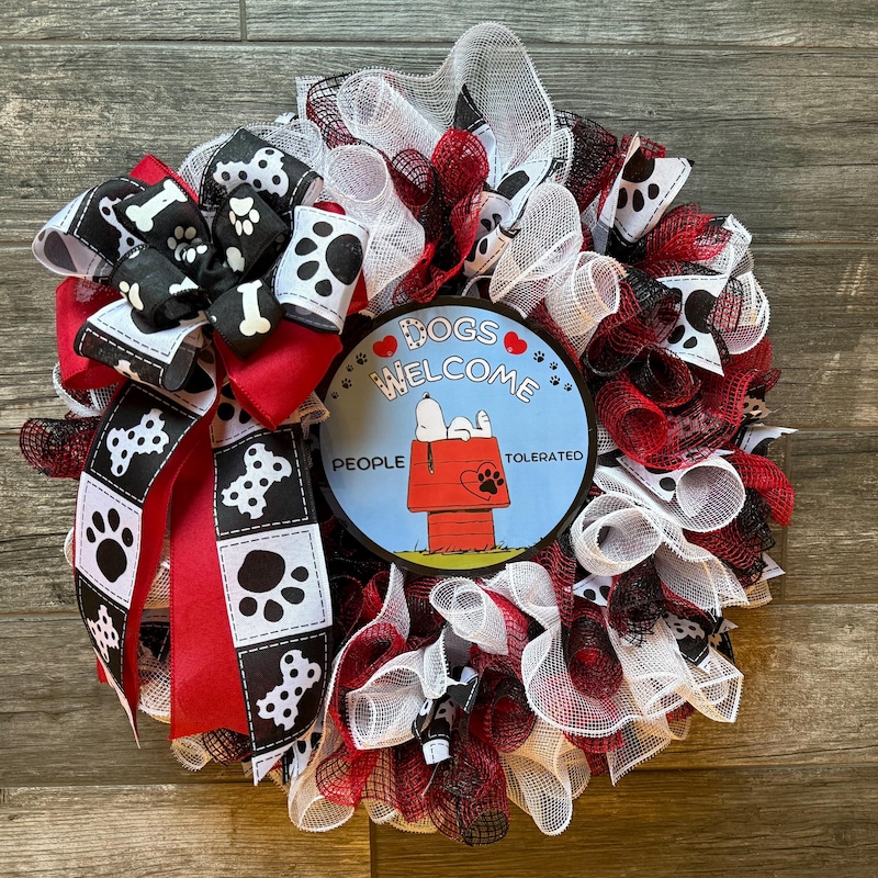 Snoopy Welcome Sign - Etsy