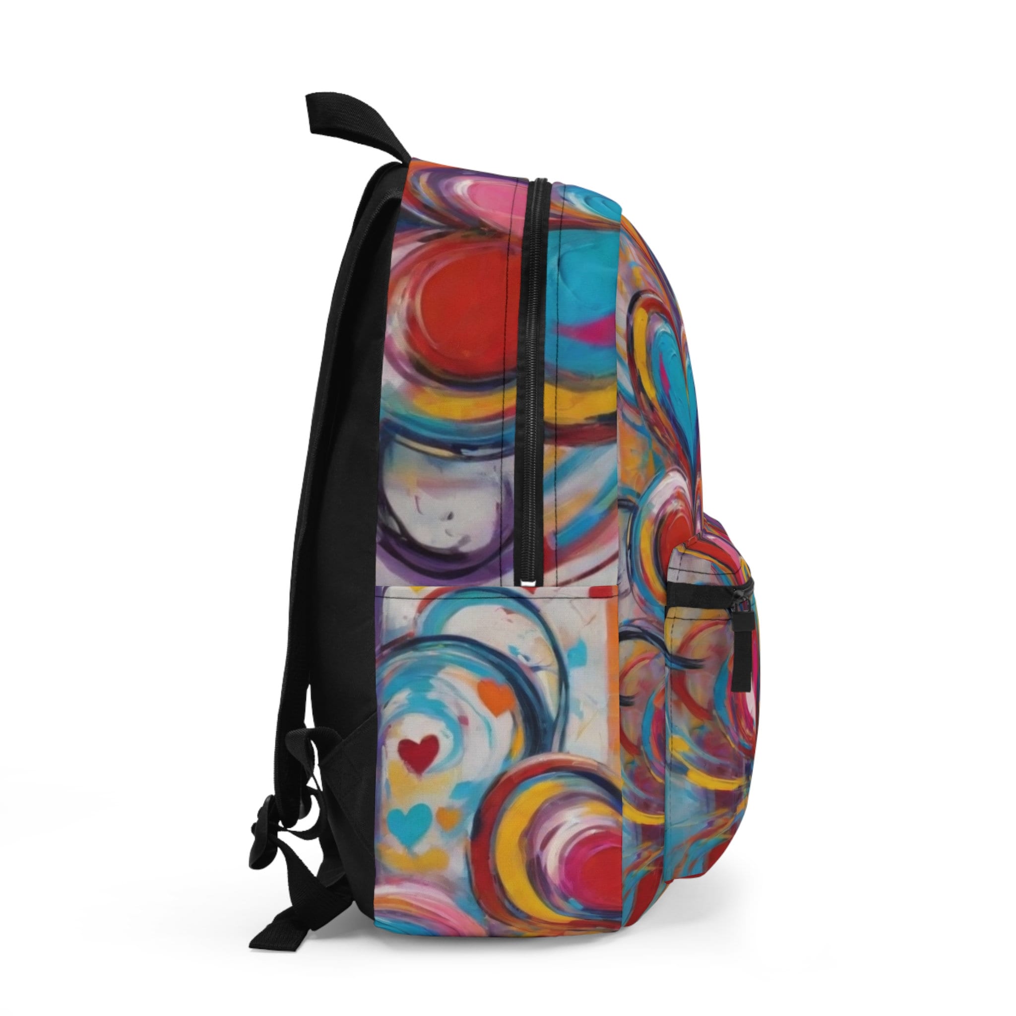 Pastel Hearts Backpack Radiance Edition by GLIX, Hearts Backpack, Roomy ...