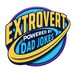 Extrovert Powered by Dad Jokes Swirl Digital Art Download PNG PDF ...
