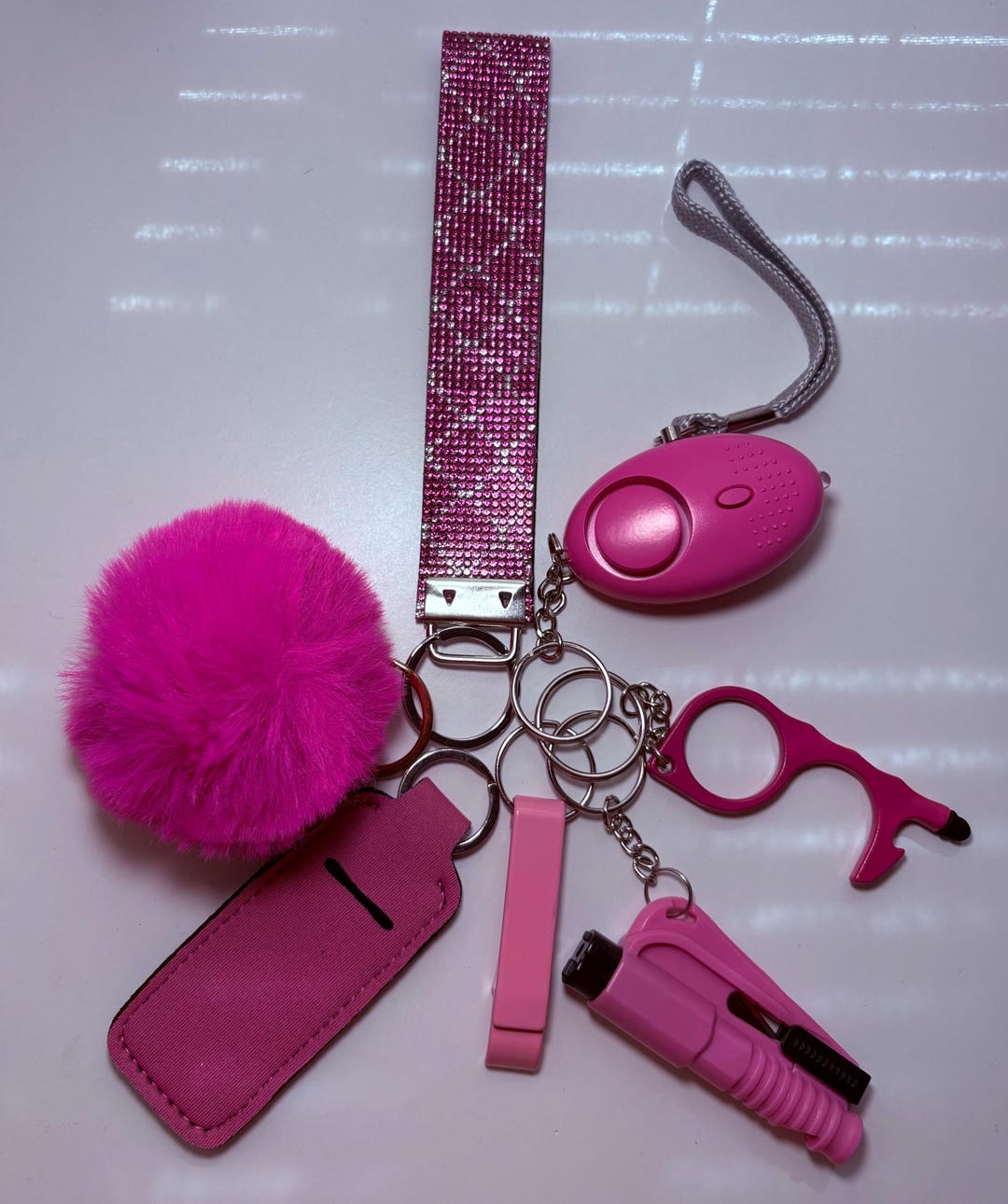 Pink Starburst Safety Set - Etsy