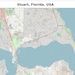 Stuart, Florida Map With STREET LABELS, Digital Print Poster, Printable ...