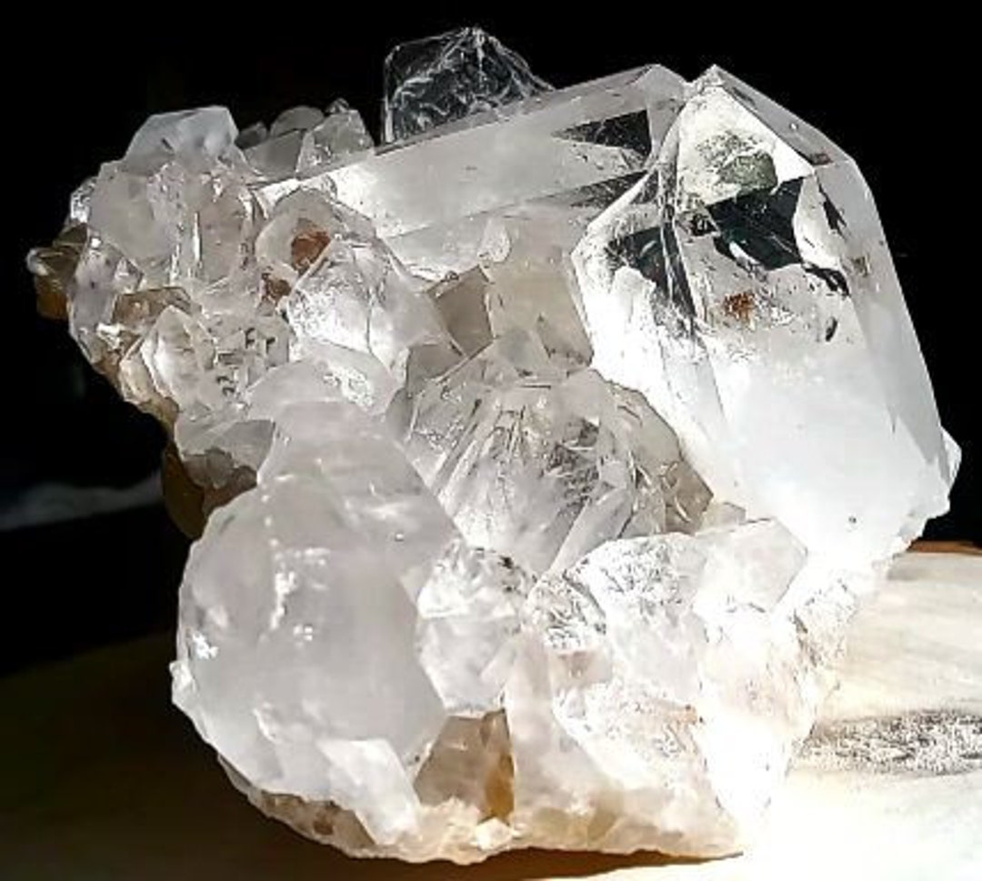 Grade A CRYSTAL Cluster 67 Points - Etsy