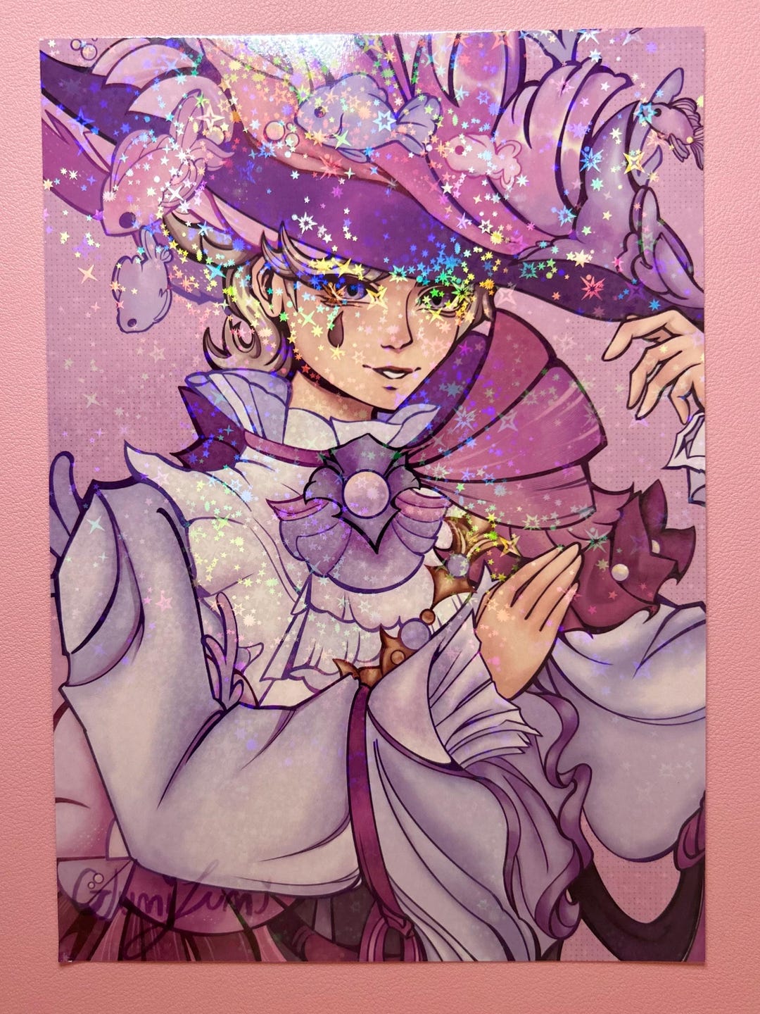 Lyney Genshin Impact Print - Etsy