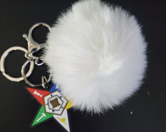 OES Order of the Eastern Star Key Chain - Etsy