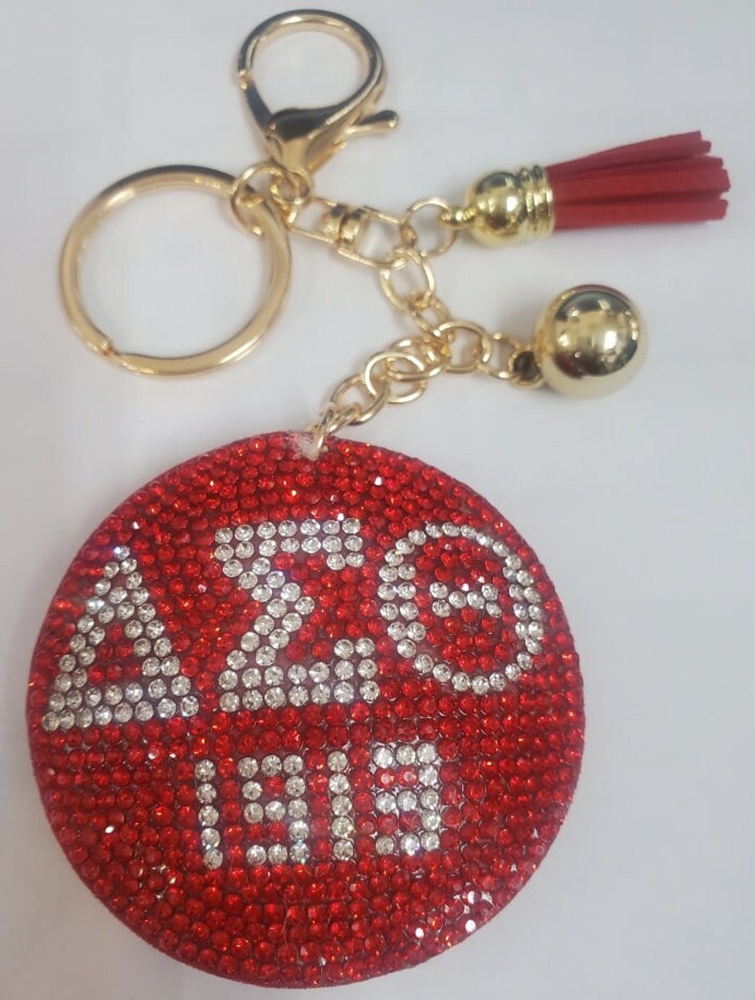 Delta Sigma Theta Keychain - Etsy
