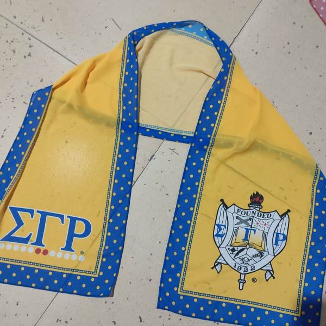 Scarf Sigma Gamma Rho - Etsy