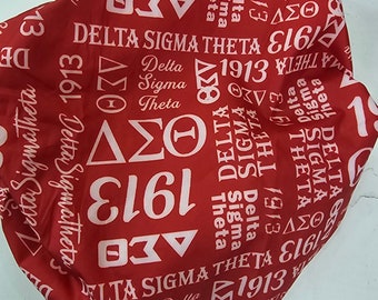 Delta Sigma Theta Shower Bonnet, Shower Cap, DST, Gift - Etsy