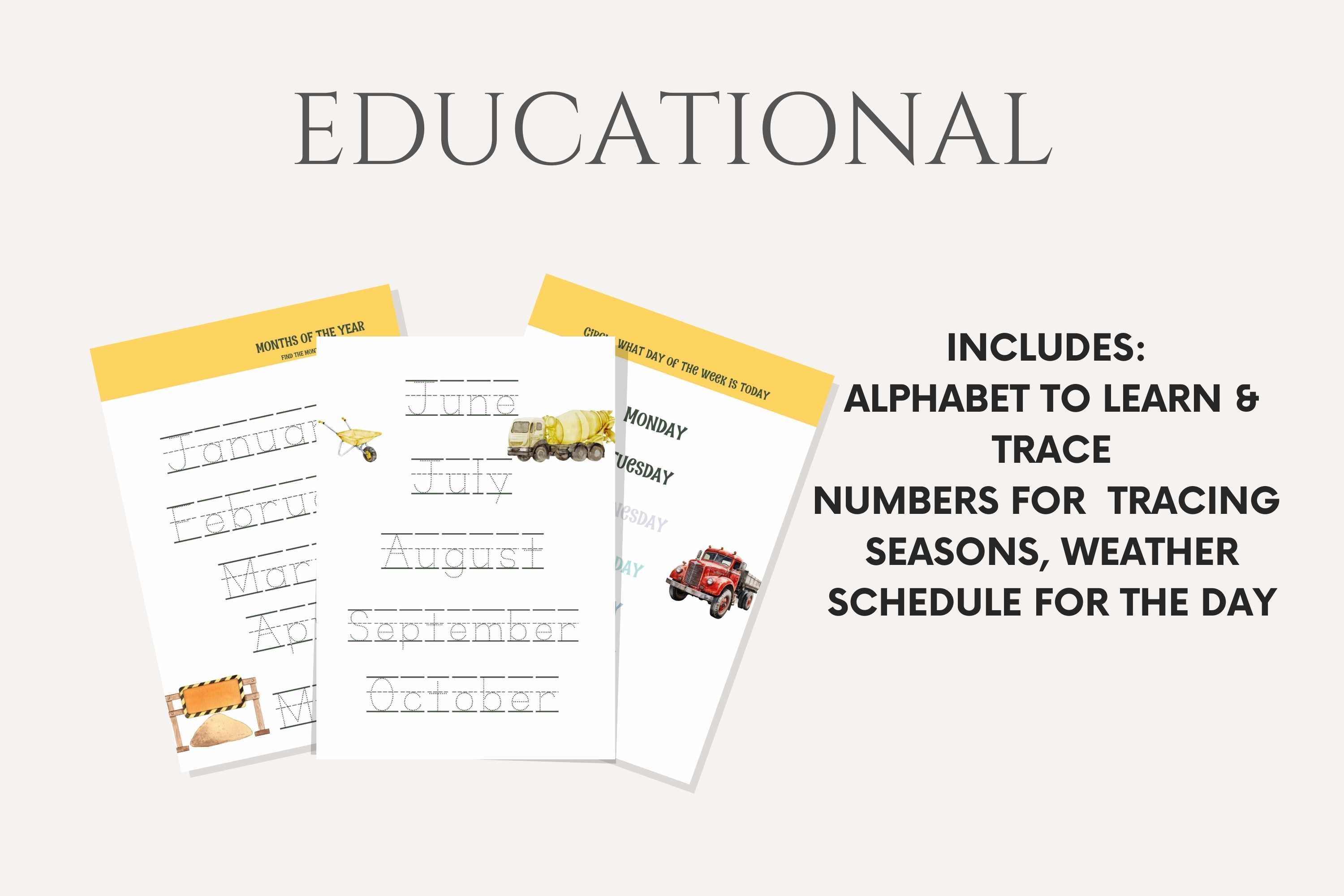 Homeschool Printables Morning Menu Activities: Homeschool Curriculum ...