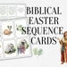 Easter Bible Story Sequence Cards Printable for Kids; Sunday School ...