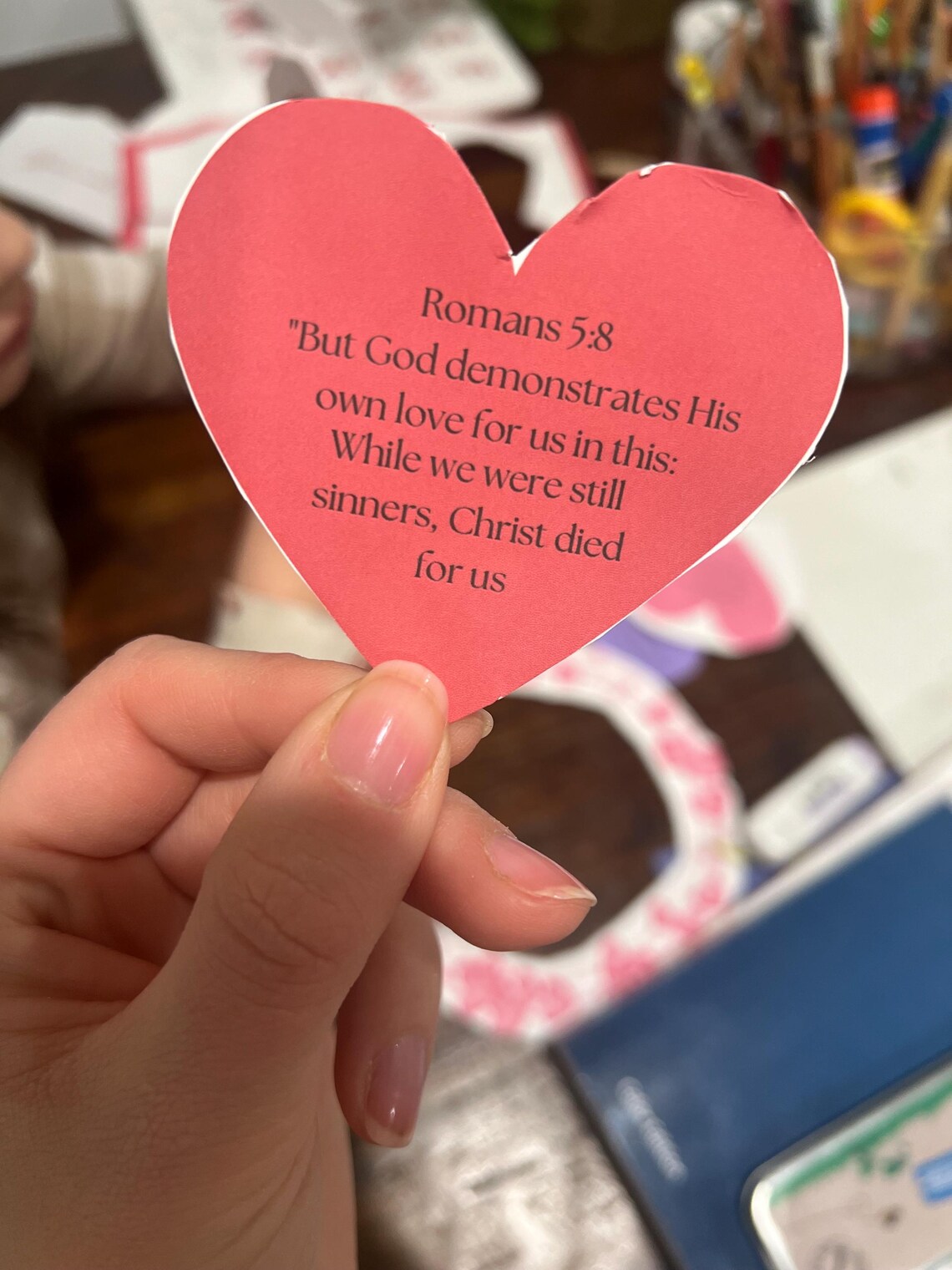 Jesus Loves You Craft Printable: Valentine's Day Bible Craft Activity ...