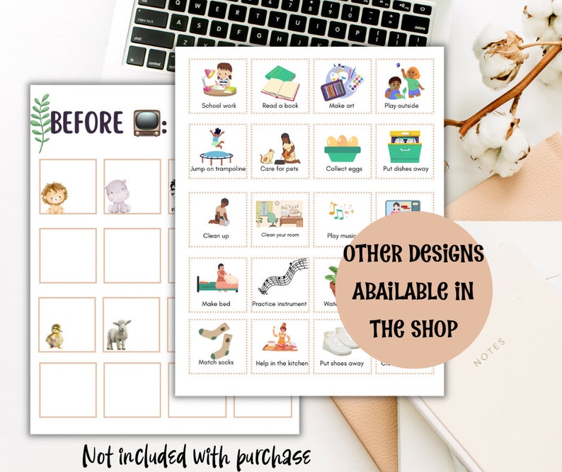 Daily Schedule Template Canva for Kids Adults Routine Chart Rhythm ...