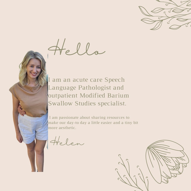 Aphasia ID Card EDITABLE Printable Digital Identification Card Patient ...