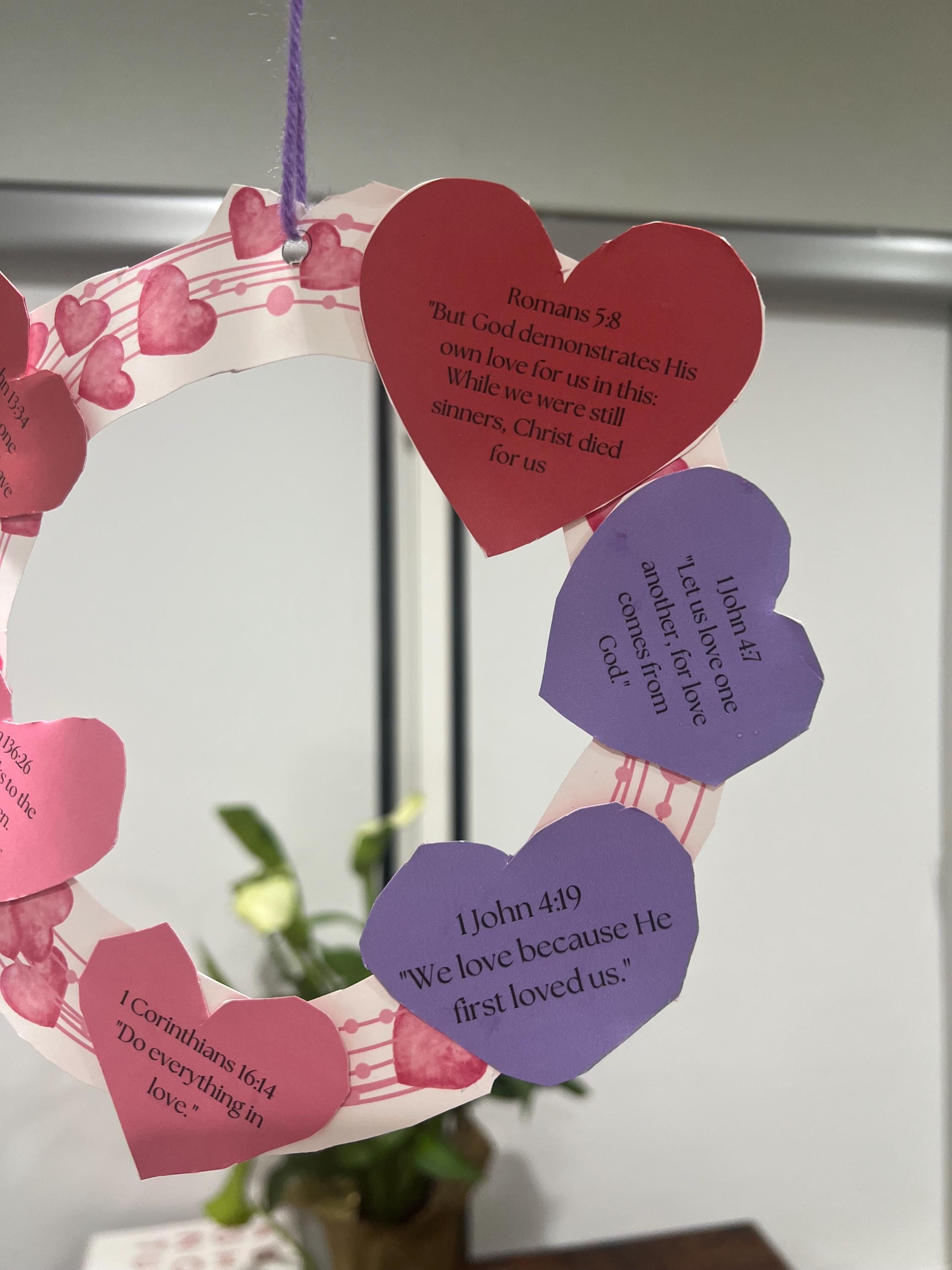 Bible Craft Jesus Loves You Craft Printable for Kids; Sunday School ...