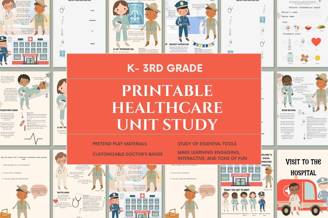Community Helpers Dramatic Play Unit Study for Elementary Grades ...