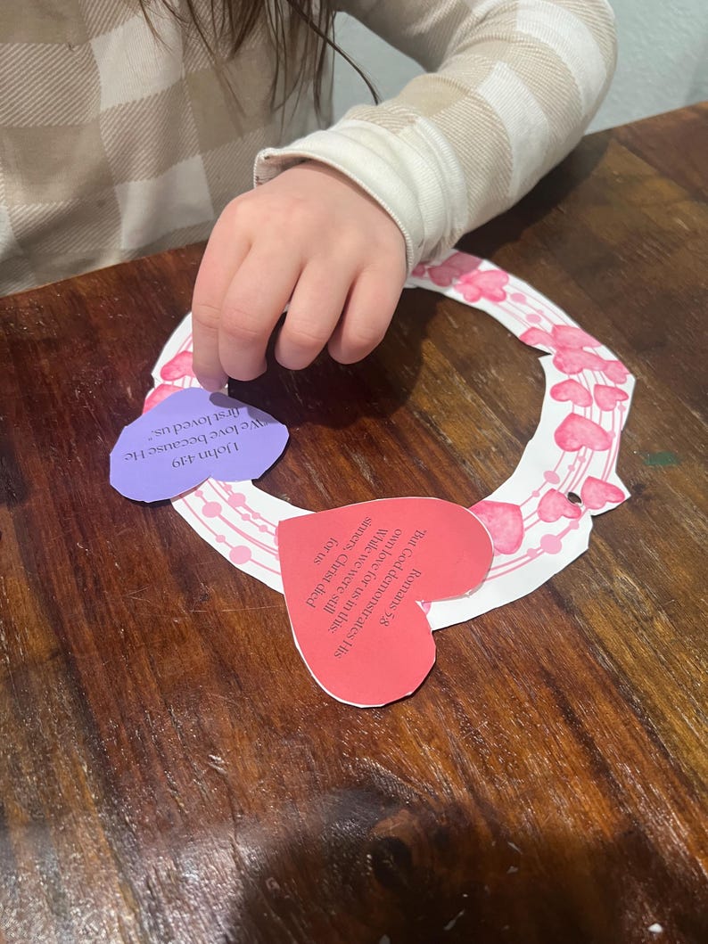 Bible Craft Jesus Loves You Craft Printable for Kids; Sunday School ...