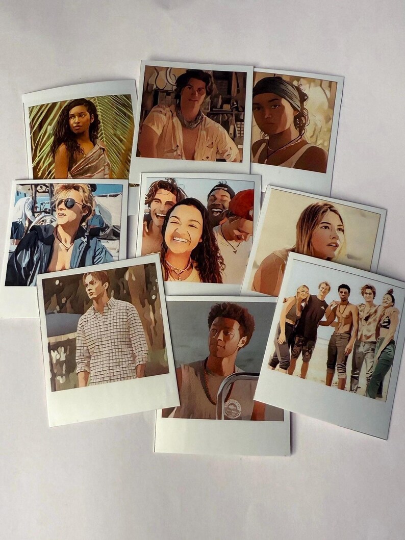 Outer Banks Stickers, Animated Poloroid Stickers With Outer Banks Cast ...