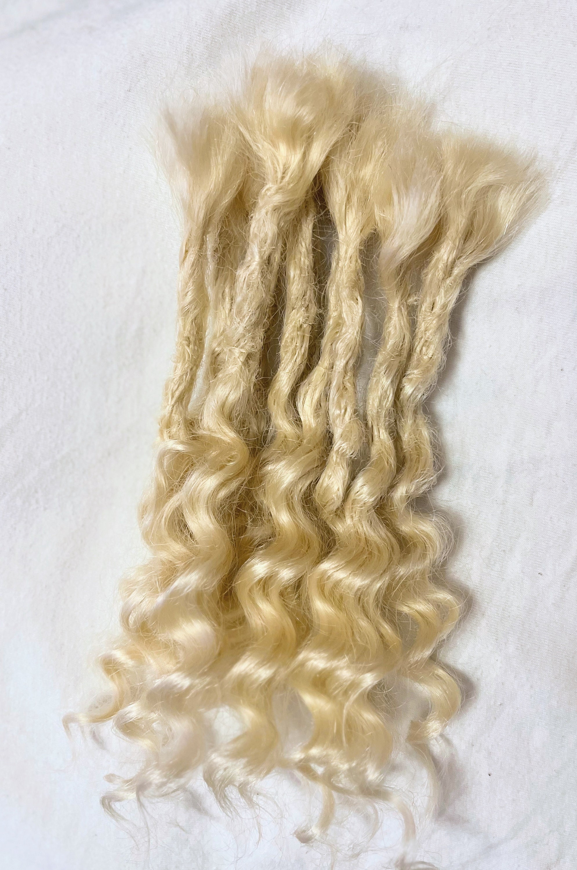 Goddess Loc Extensions / Boho Loc Extensions / Human Hair Loc ...