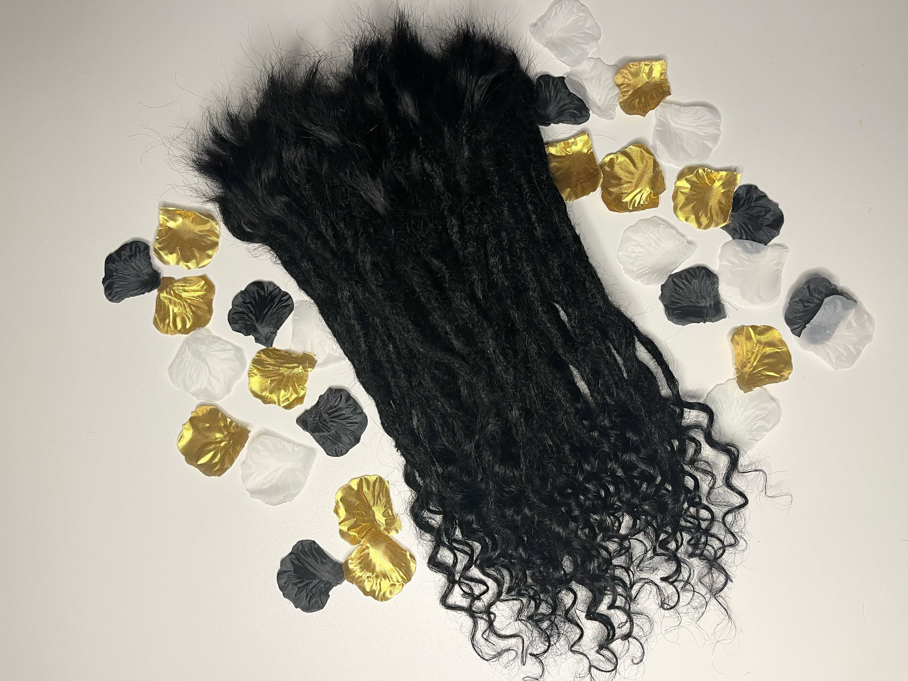 Goddess Loc Extensions / Boho Loc Extensions / Human Hair Loc ...