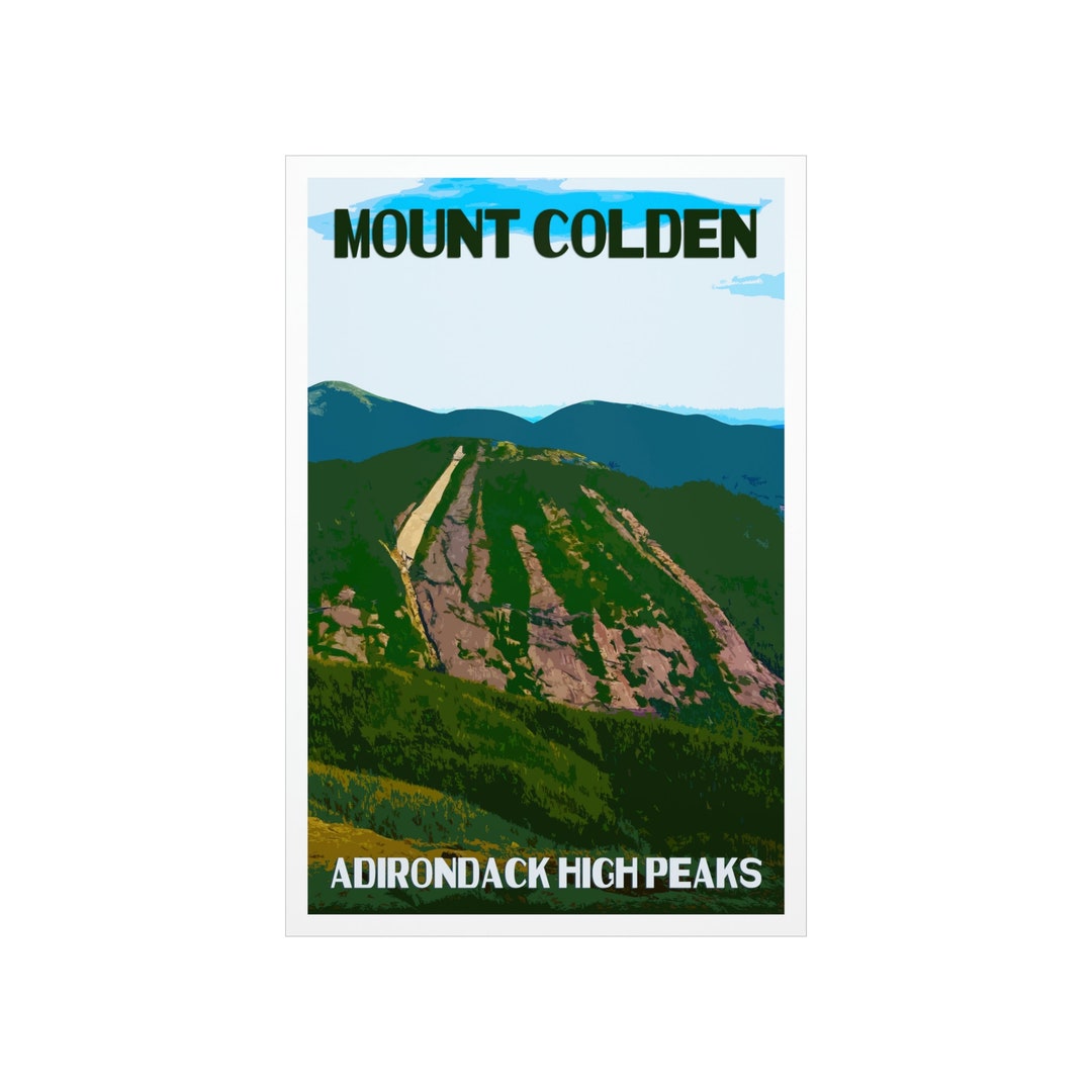 Mount Colden ADK High Peaks Poster - Etsy