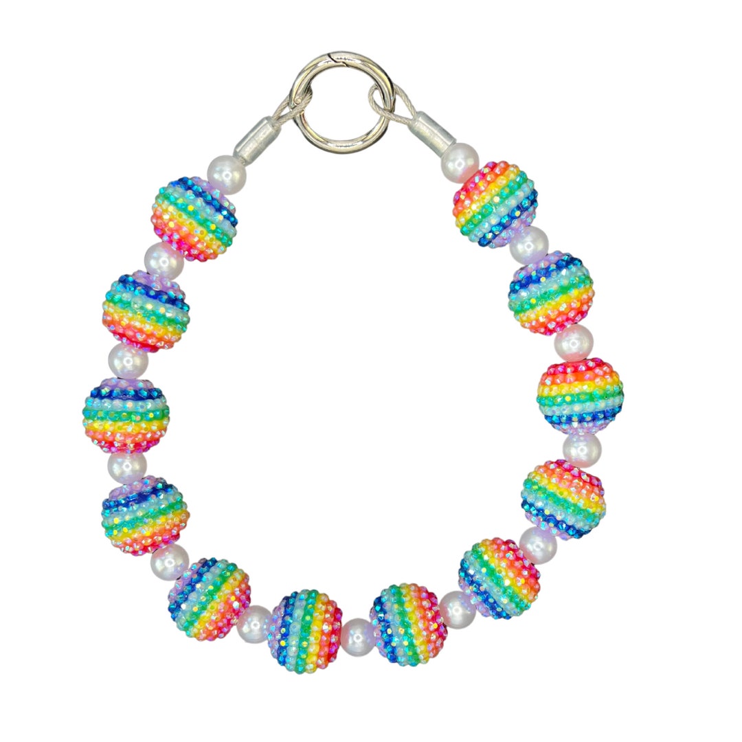 Sparkle Pride Collar With White Pearls - Etsy