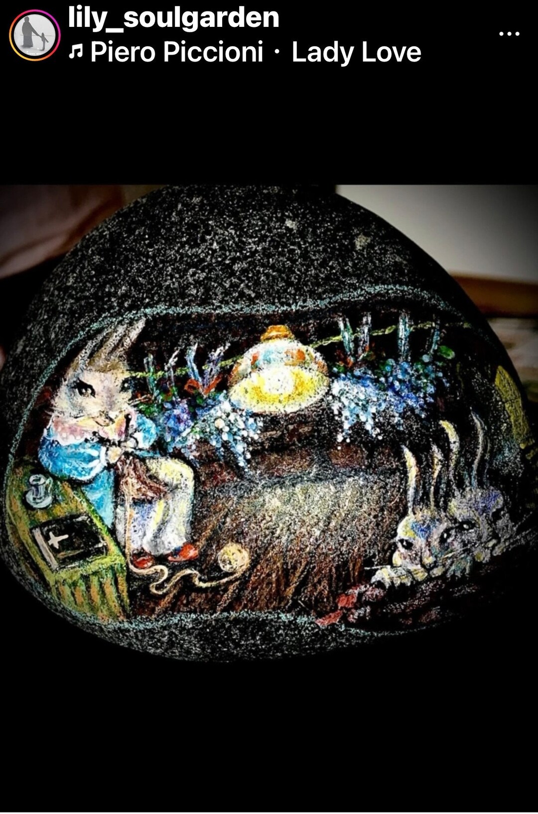 Peter Rabbit，painted Stone, Painted Rocks ,hand-drawn Stone - Etsy