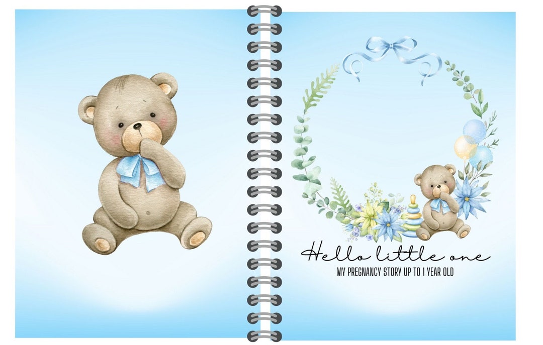 Editable Baby Book Template for Baby Girl and Baby Boy - Etsy