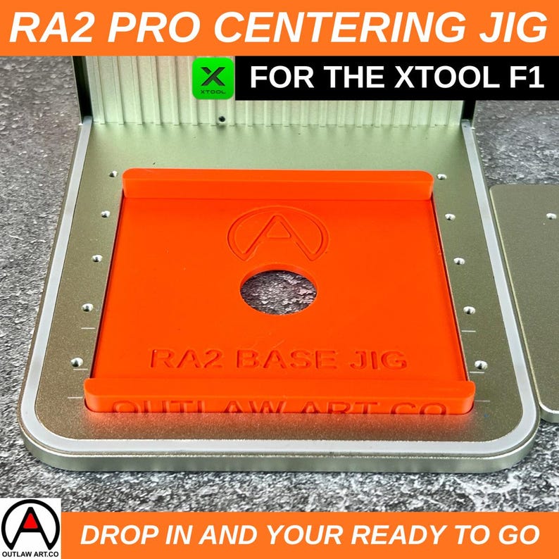 RA2 PRO CENTERING JIG - for Xtool F1 Laser, Easy, Accurate, Fast - Etsy