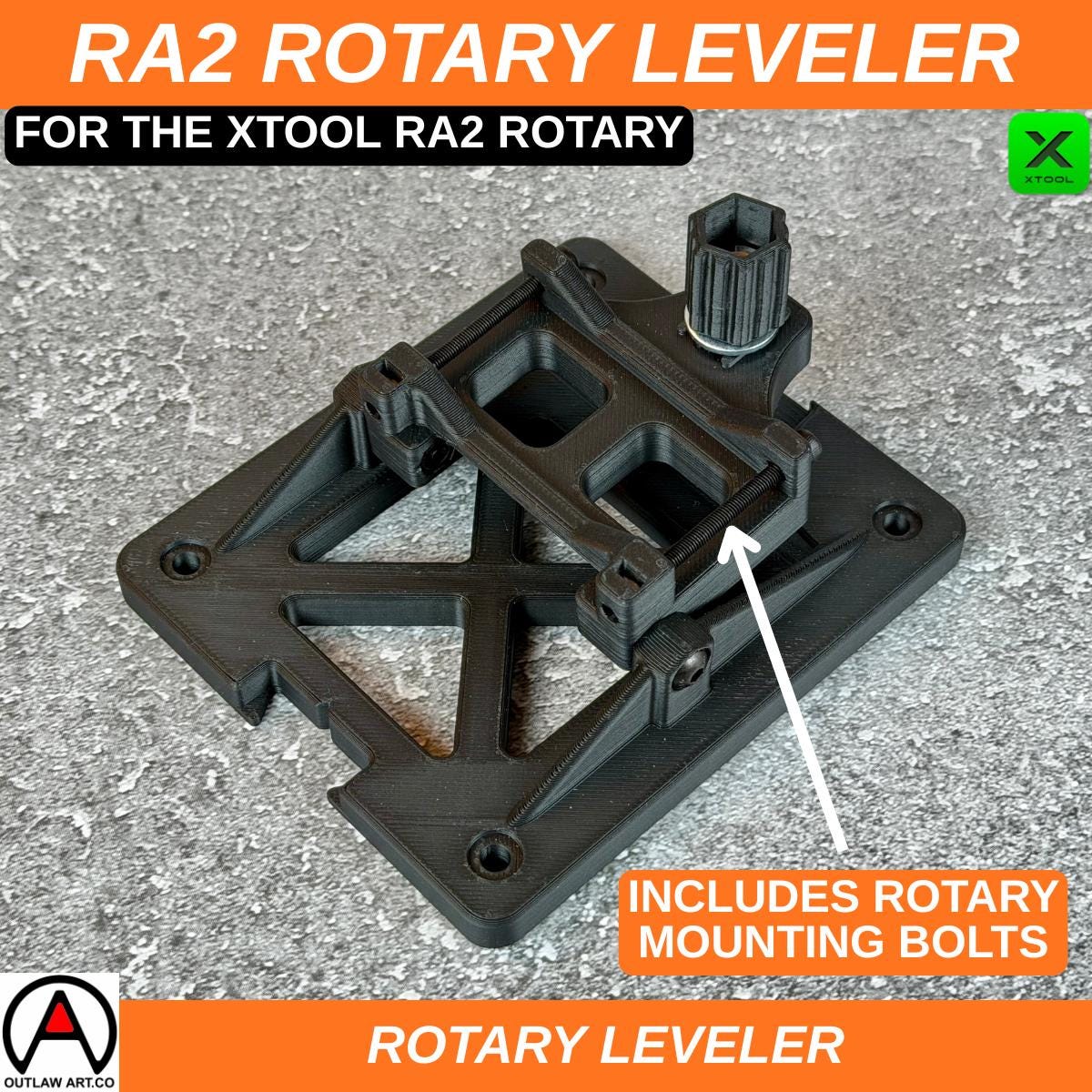 RA2 ROTARY LEVELER V2 - New Revised! Xtool Laser Rotary Leveling Life ...
