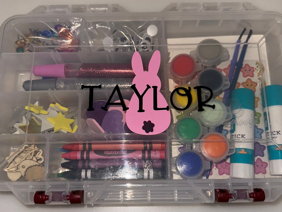 Personalized Art Box Spring Gift for Kids Arts and Crafts - Etsy