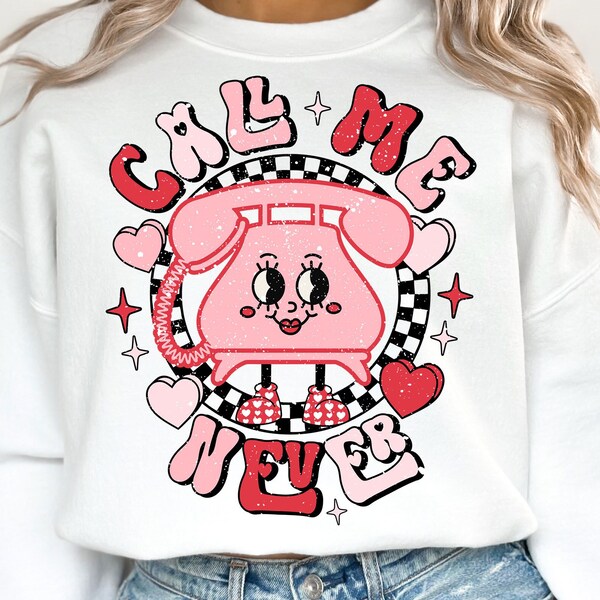 Call Me Never Png - Etsy