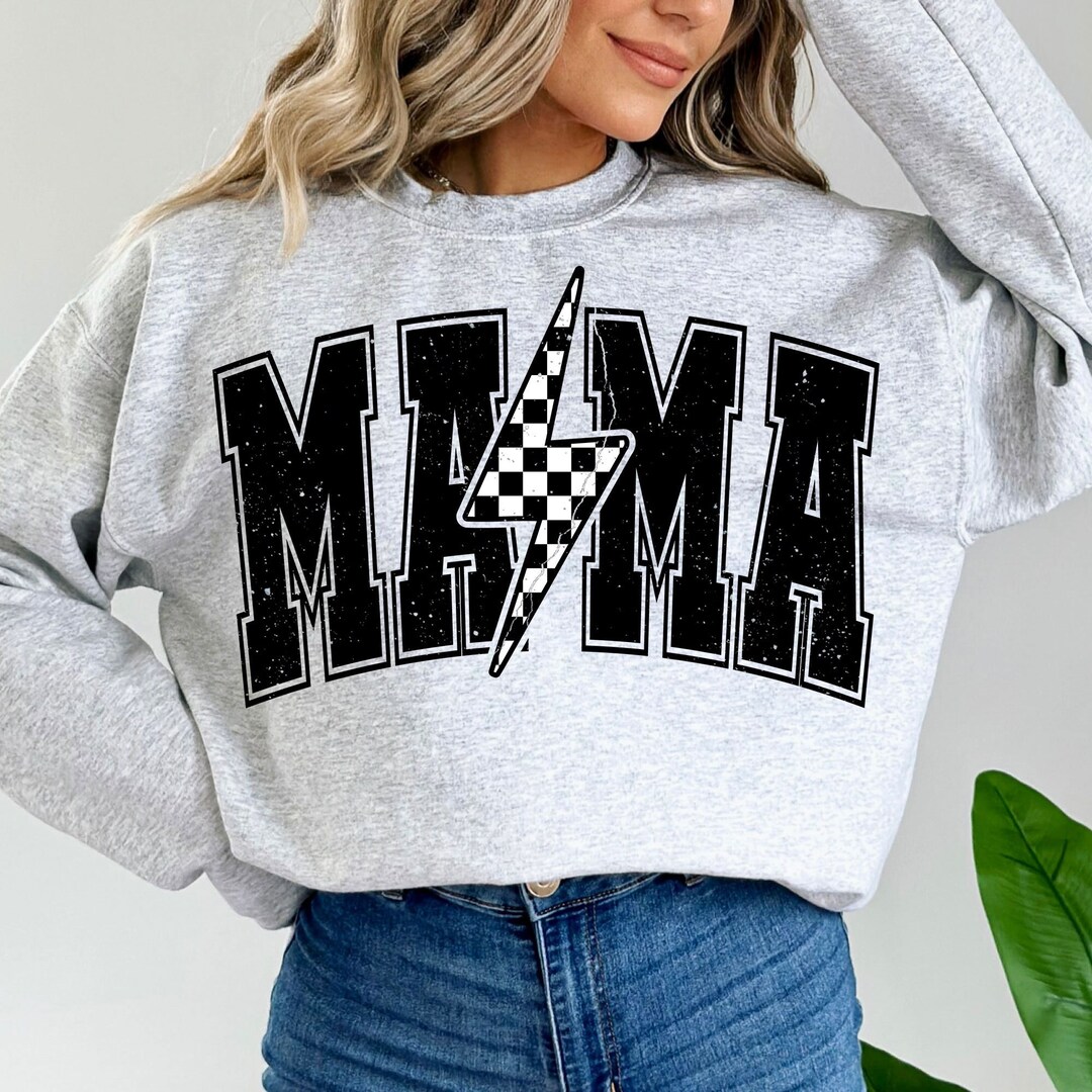 Mama Lightning Bolt SVG PNG, Mama Svg, Mama Png, Mama Shirt Svg, Mom Life Png, Mama Sublimation ...