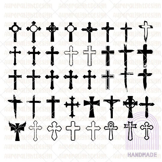 Kreuz-Svg-Datei / Kreuz Clipart / Kreuze-Svg-Datei / Halloween - Etsy Schweiz