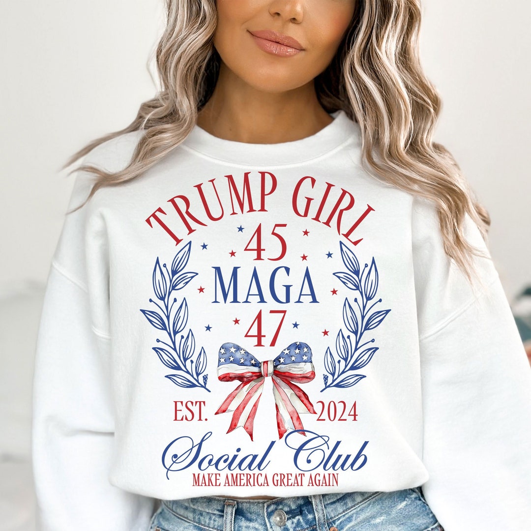 Trump Girl PNG, Coquette 4th of July Png, Political Png, Trump 2024 Png ...