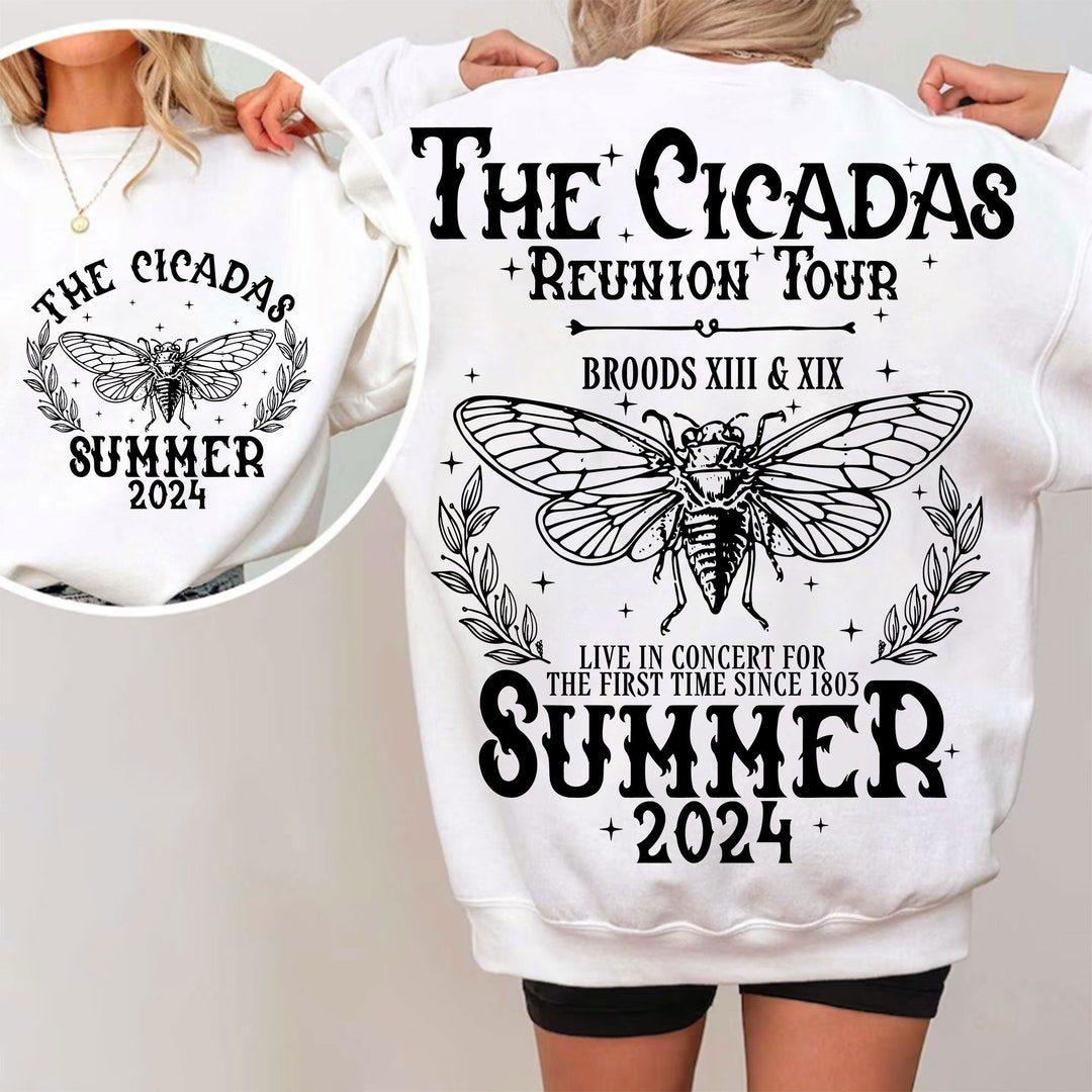 The Cicadas Reunion Tour Svg Png, Cicadas Invasion Summer Scream 2024 ...