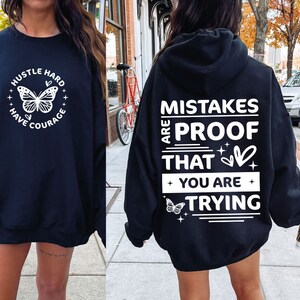 Mistakes Are Proof SVG PNG, Svg Cut Files for Cricut, Self Love Svg ...