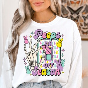 Peeps Season Mode on PNG, Easter Png, Easter Bunny Png, Easter Shirt ...