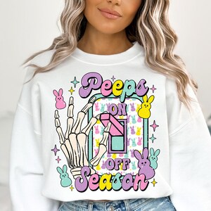 Peeps Season Mode on PNG, Easter Png, Easter Bunny Png, Easter Shirt ...