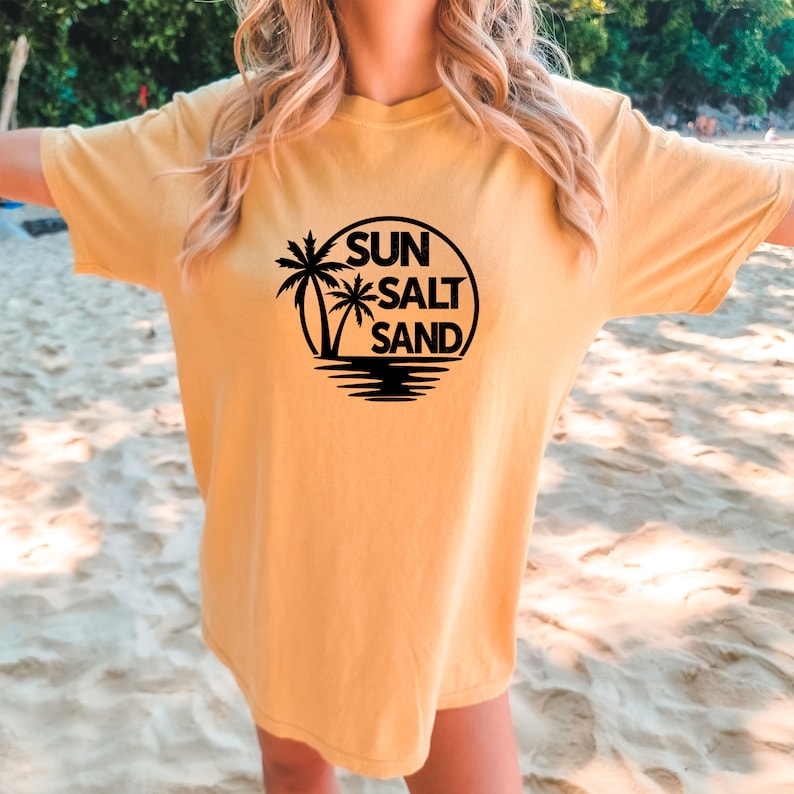 Sun Salt Sand SVG Sun Salt Sand PNG Beach Svg Beach Png - Etsy