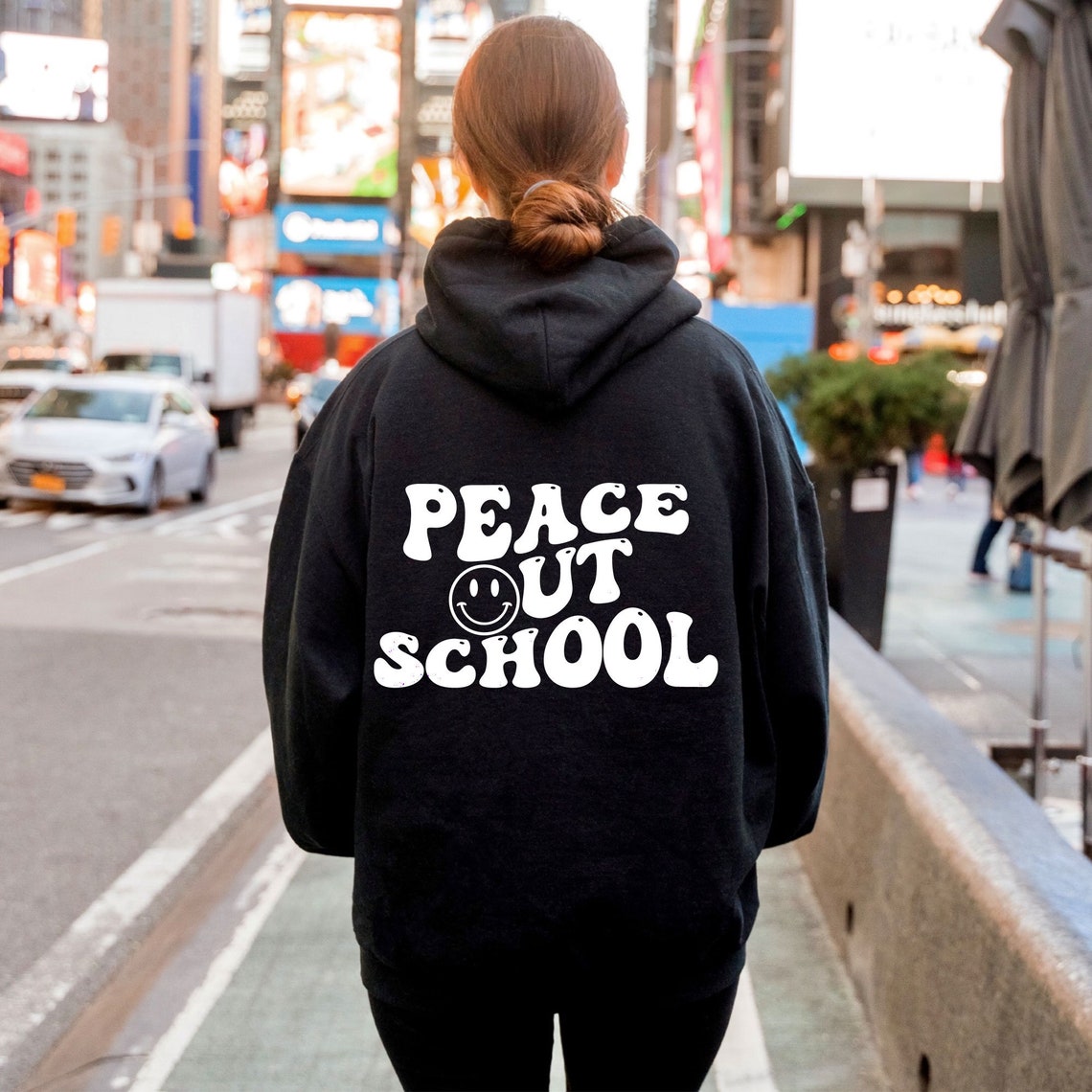 Peace Out School Svg Last Day of School Svg End of School - Etsy