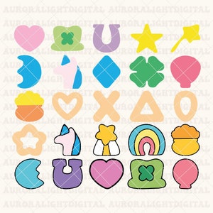 Lucky Charms SVG PNG Bundle, Lucky Charm Svg, St. Patrick's Day Svg ...
